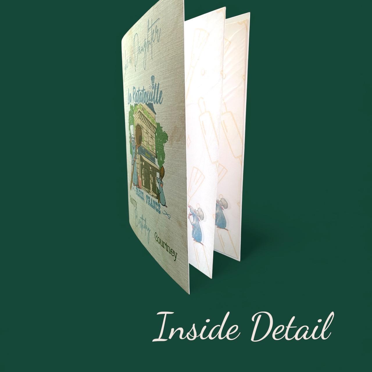 Personalized Ratatouille Birthday Card, A5 - Etsy