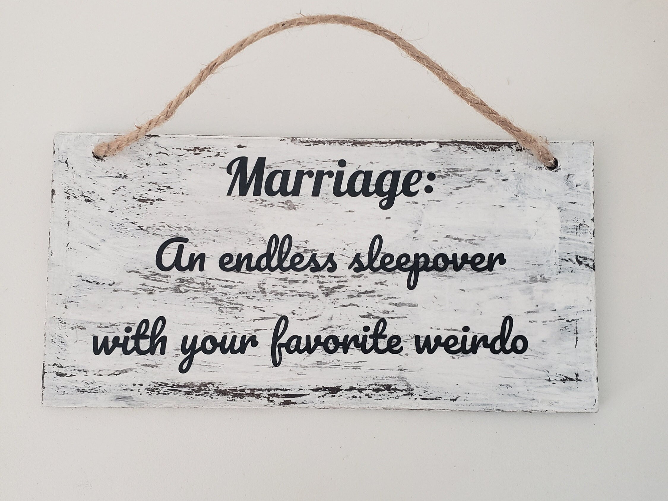 Cute Funny Marriage Sign - Etsy