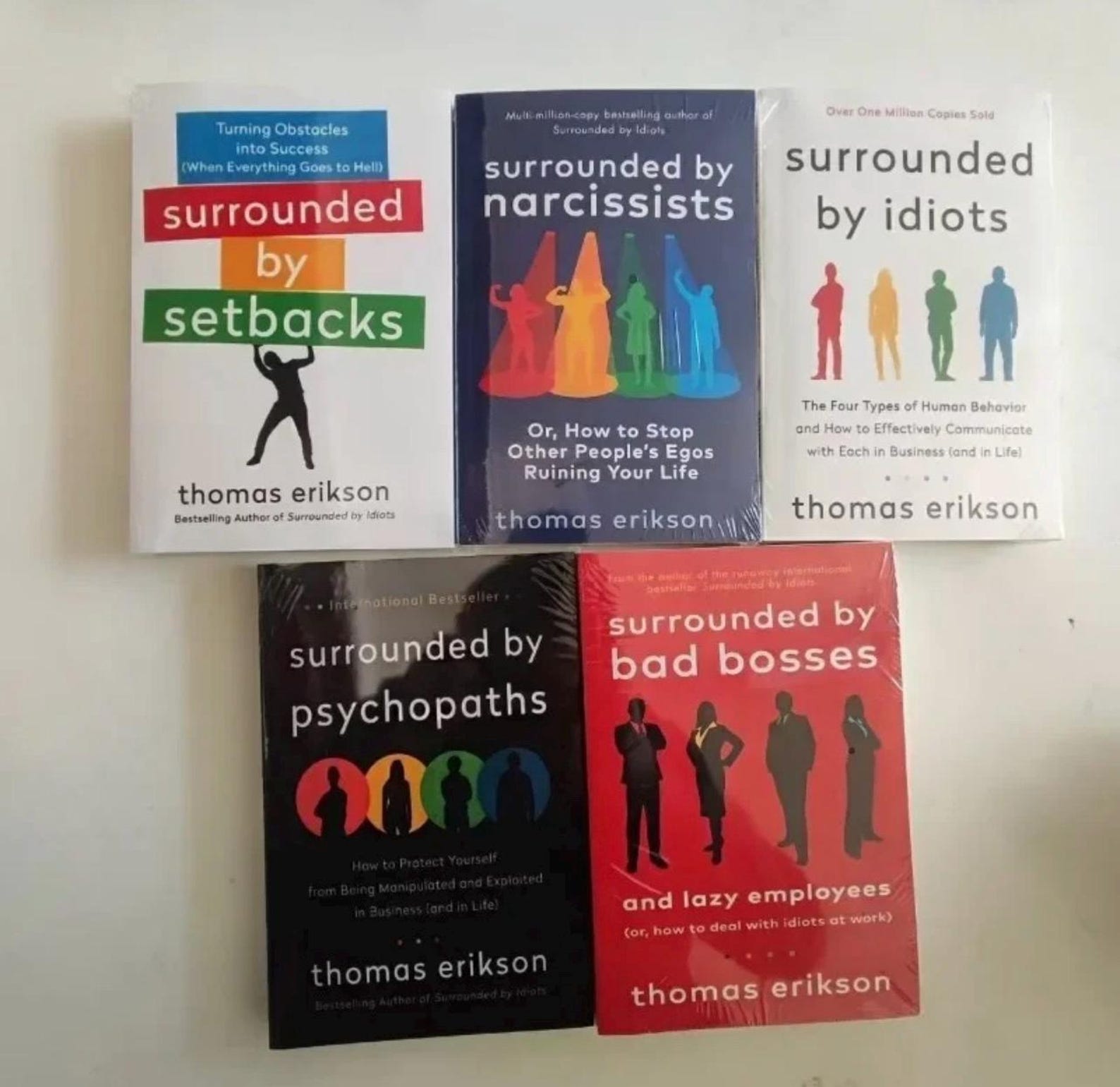 Thomas Erikson Complete Book Set - Etsy