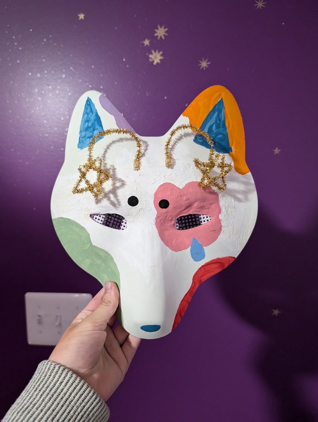 Wolf Therian Mask - Etsy