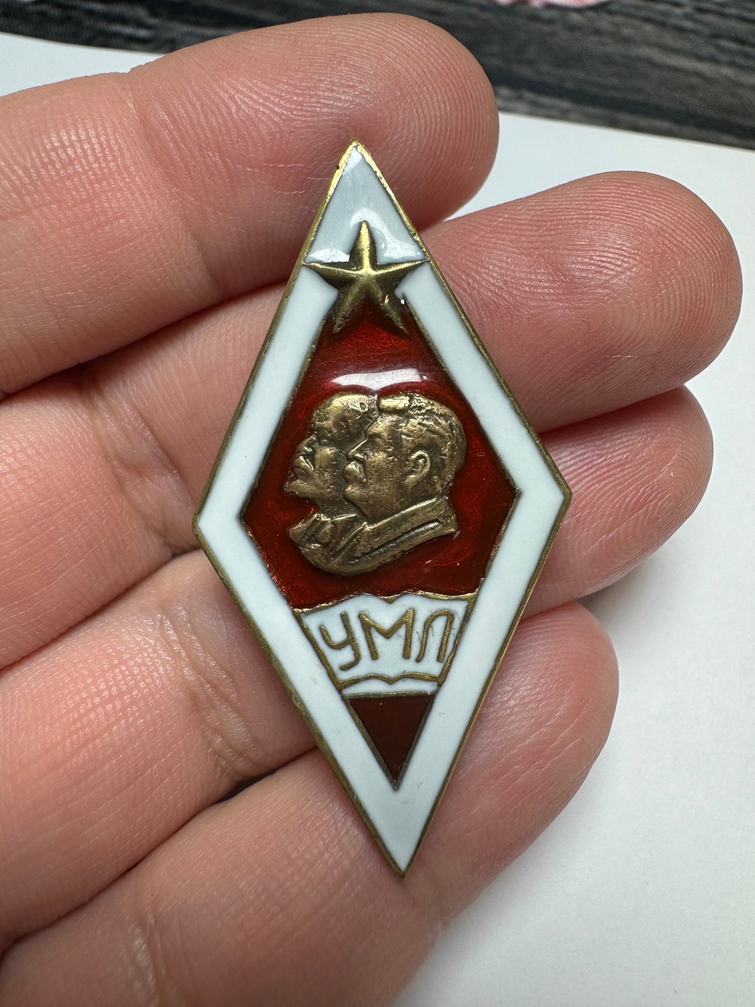 Sign University of Marxism Leninism Lenin Stalin Brass Replica - Etsy