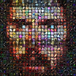 Custom Mosaic Photo Collage, Wow Inventory Items, World of Warcraft ...