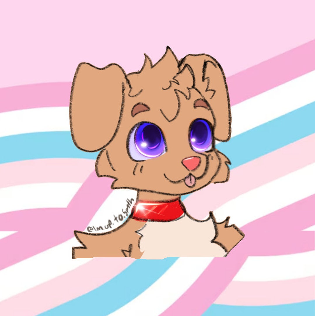 Furry Pride Sticker: Transgender Ally Weatherproof Gloss (2" Diameter ...