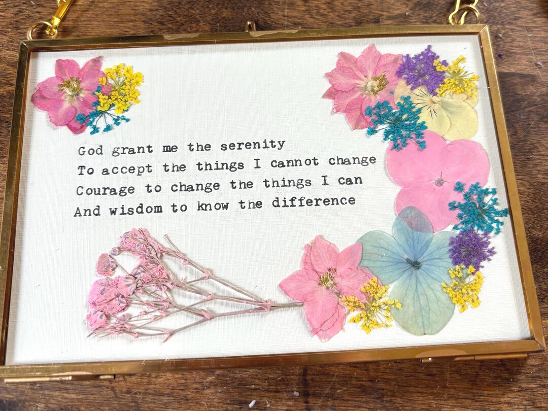 Unique Serenity Prayer Examples for Home - Decor for a Life of Sobriety ...