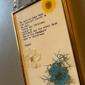 Rap Fan Art, Wall Hanging, Pressed Flowers, Home Decor, Rap, Hip Hop ...