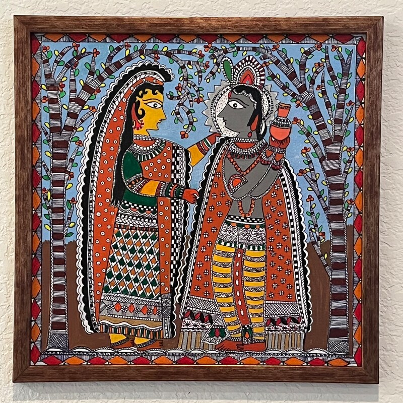 Mithila Painting - Etsy