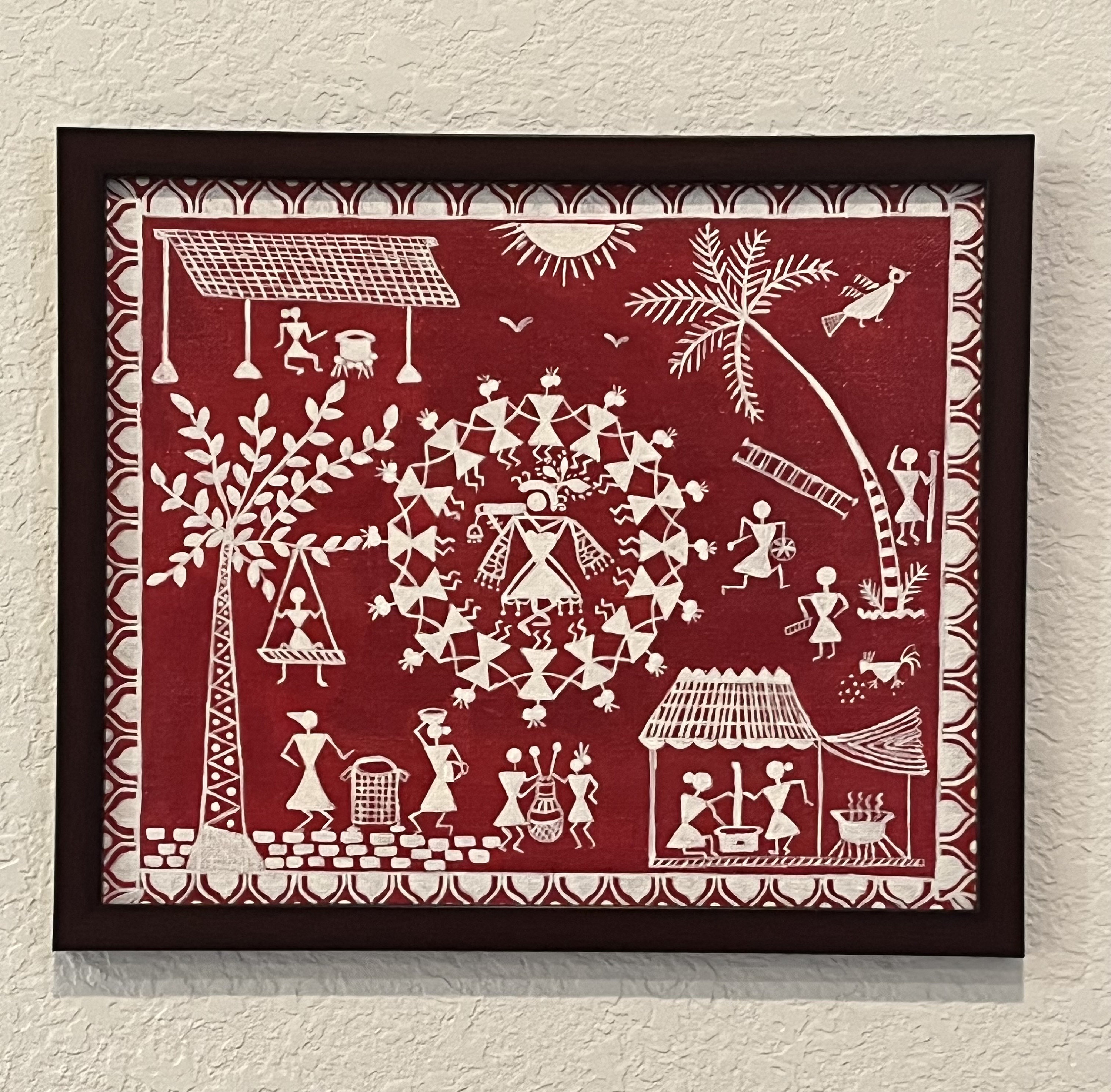 Indian Handmade Painting Warli/worli Art Paintings Tribal Art, Art ...