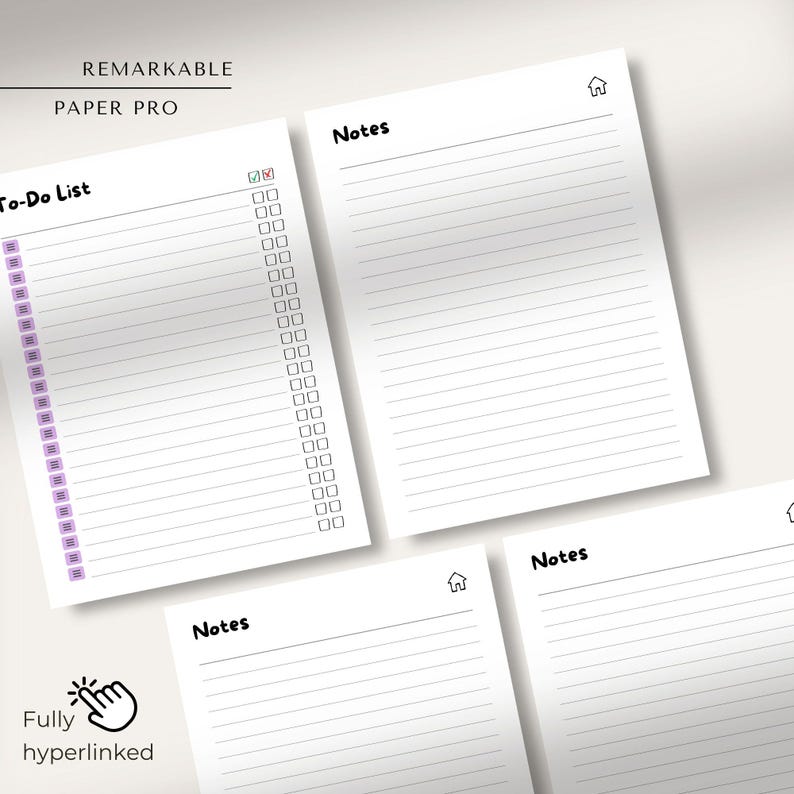 To-do List for Remarkable Paper Pro | Remarkable Task Tracker ...