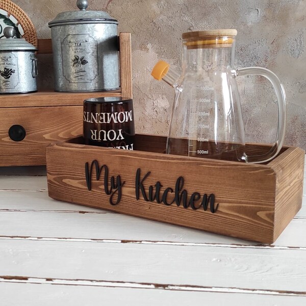 Kitchen Countertop Storage - Etsy