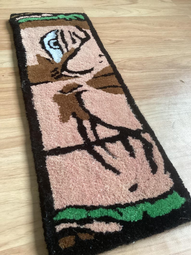 Zoro Eye Keyboard Rug Inspired by one Piece Anime. 1.6x0.6 feet Made by ...