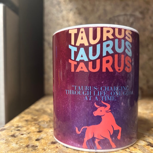 Taurus Mug - Etsy