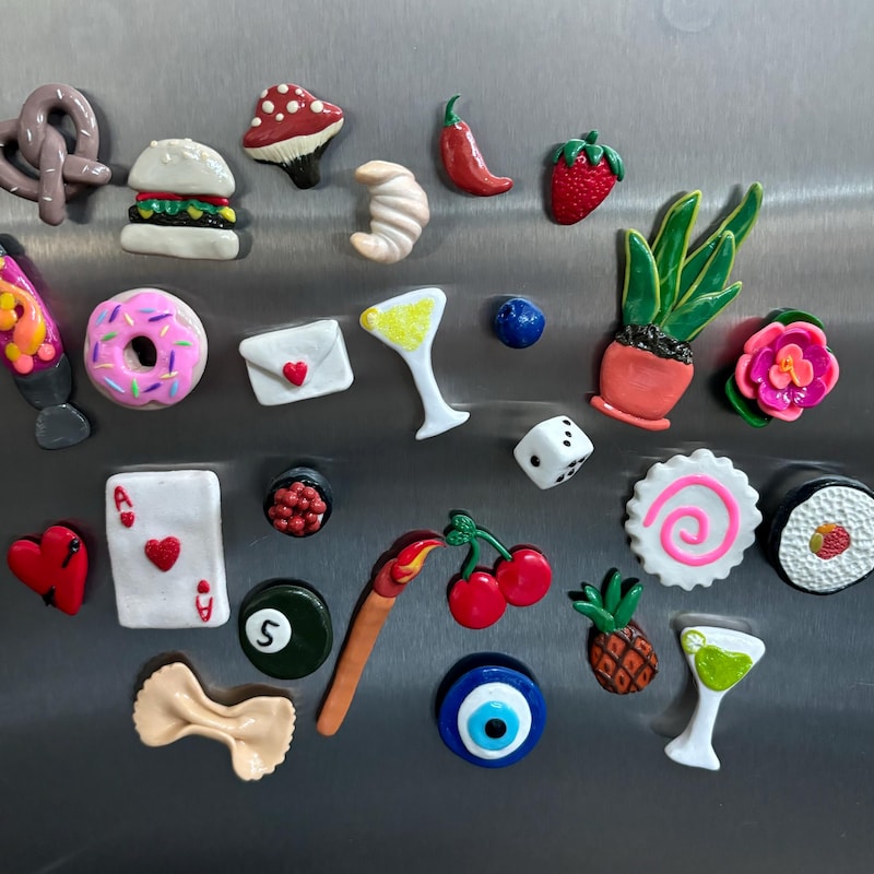 Clay Magnets - Etsy