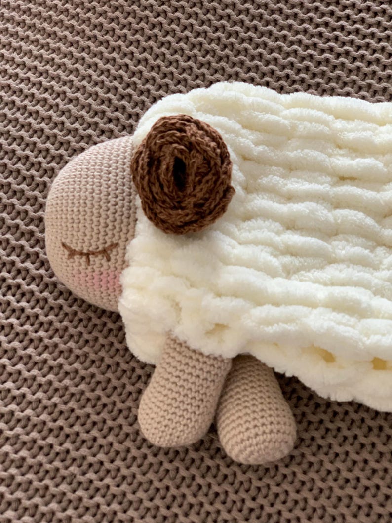 Pajama Holder Sheep Crochet Pattern – Rosa the Plush Toy | Amigurumi ...