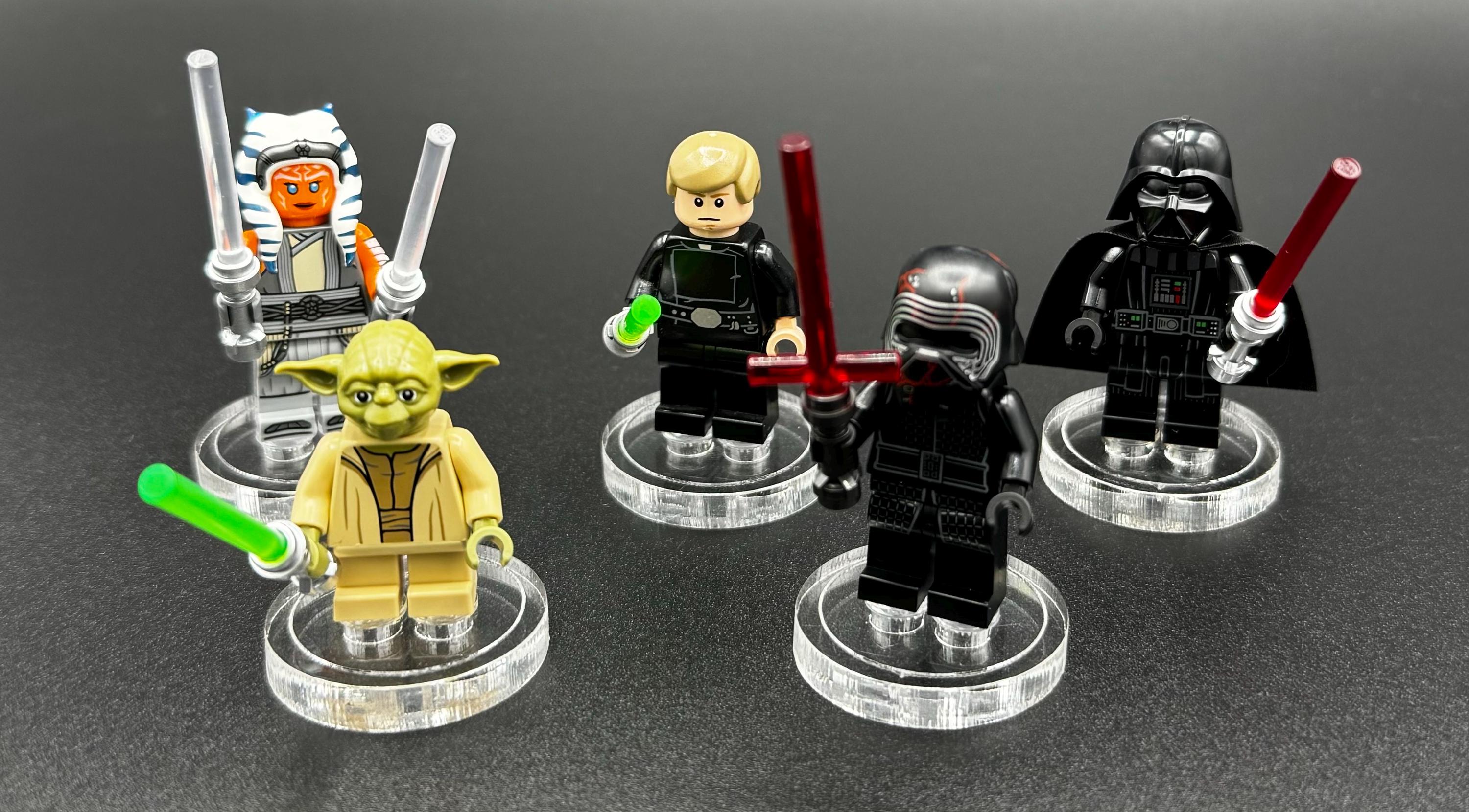 Acrylic Minifigure Display Stand Multipack “minifigure Slider” - Etsy