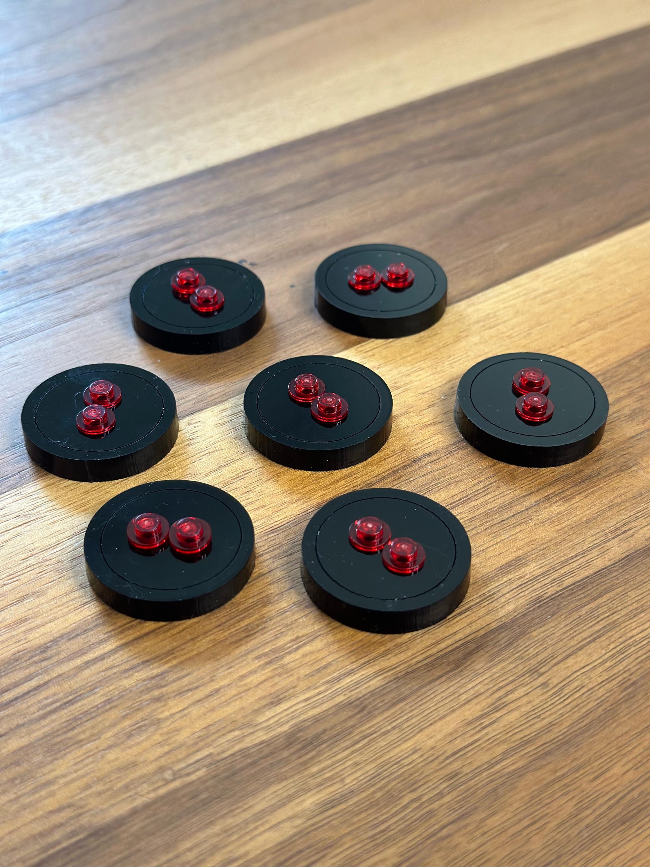Minifigure Slider Display Stand Multipack "dark Sliders" - Etsy