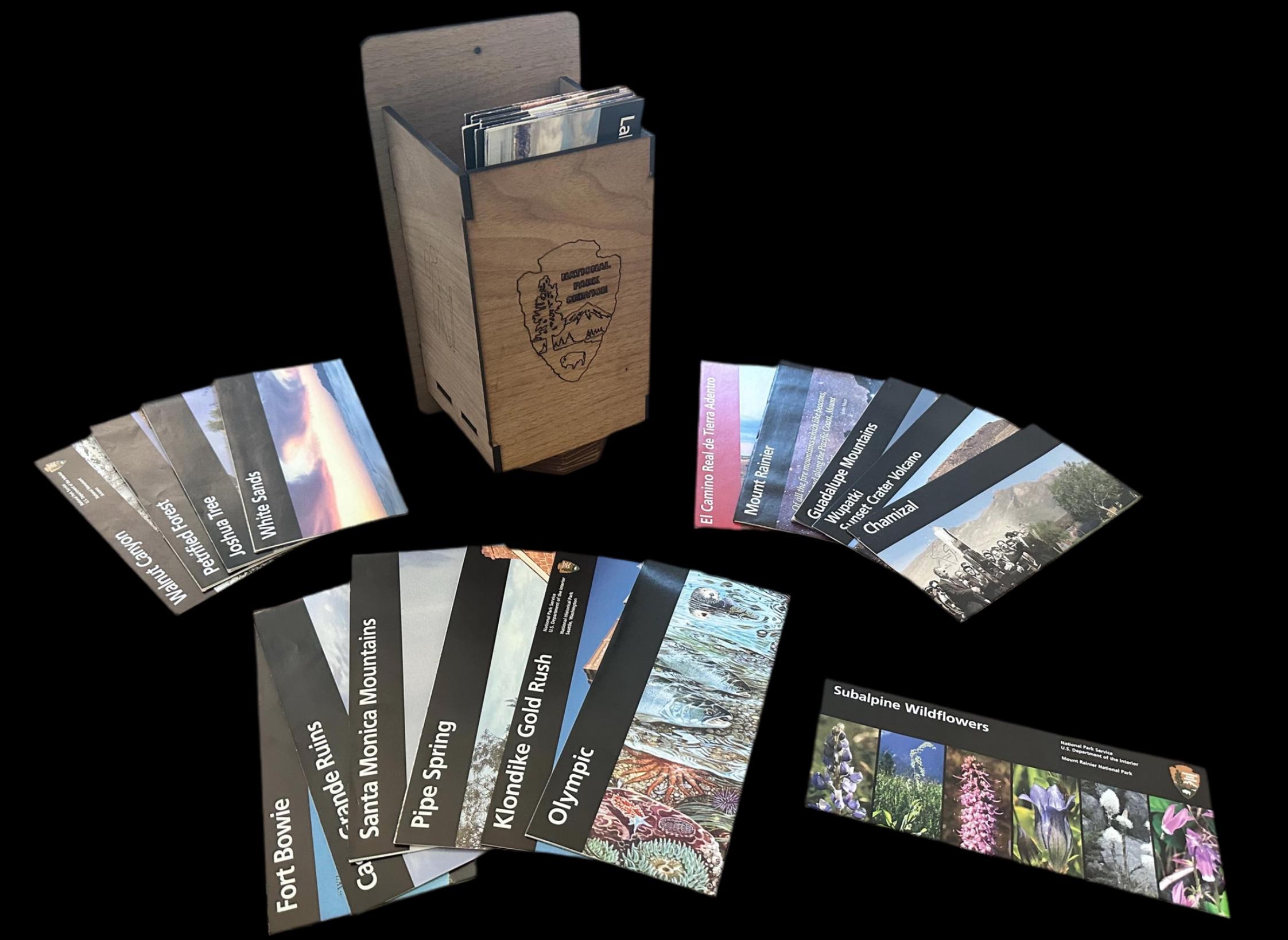 National Park Service Brochure and Map Holder Display - Etsy