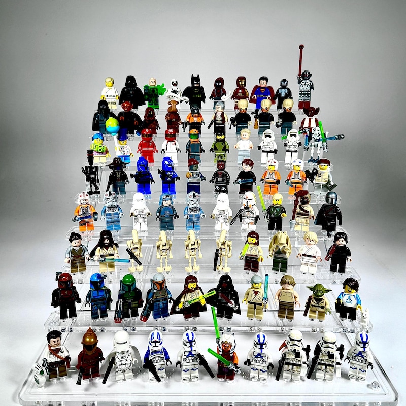 Clear Minifigure Stand - Etsy