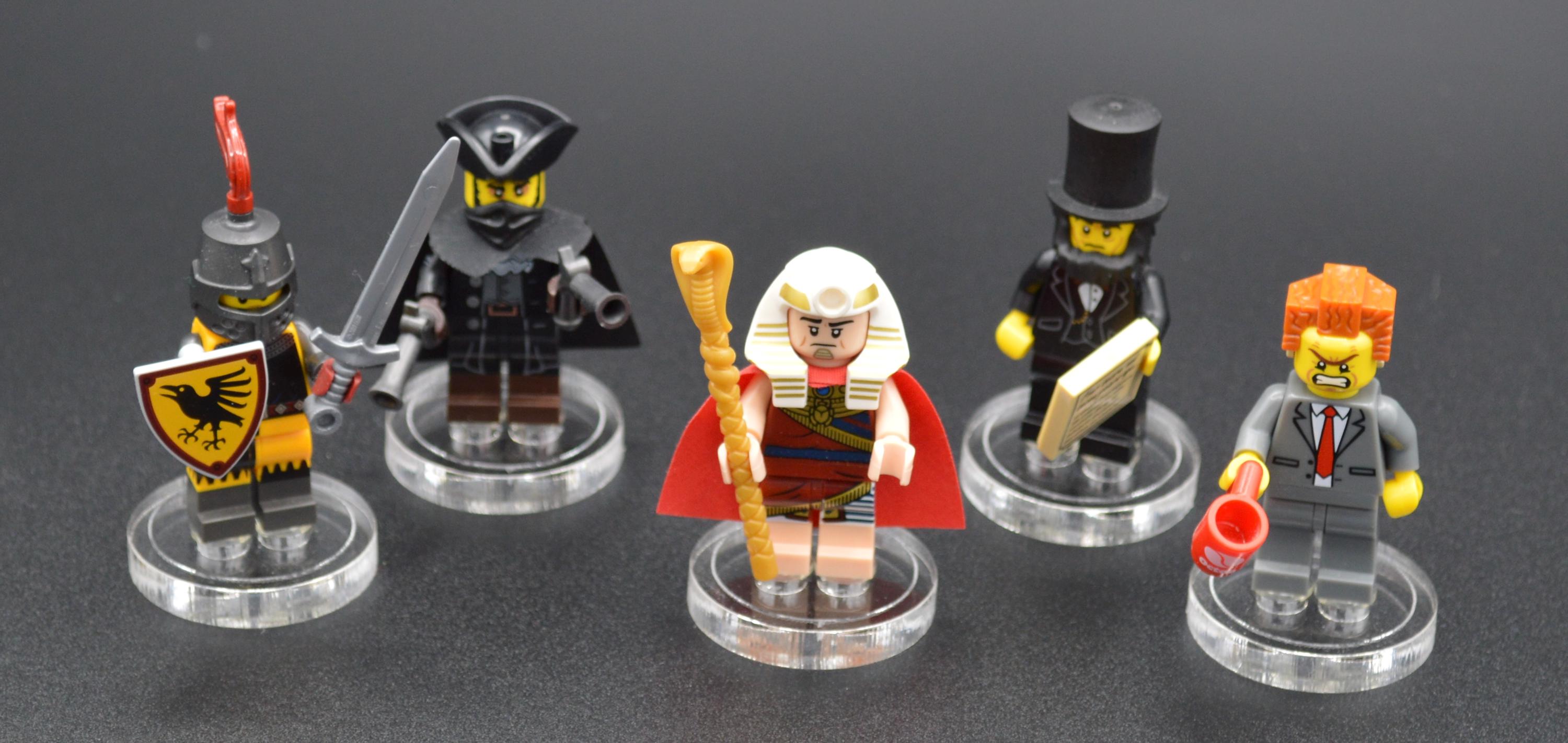 Acrylic Minifigure Display Stand Multipack “minifigure Slider” - Etsy
