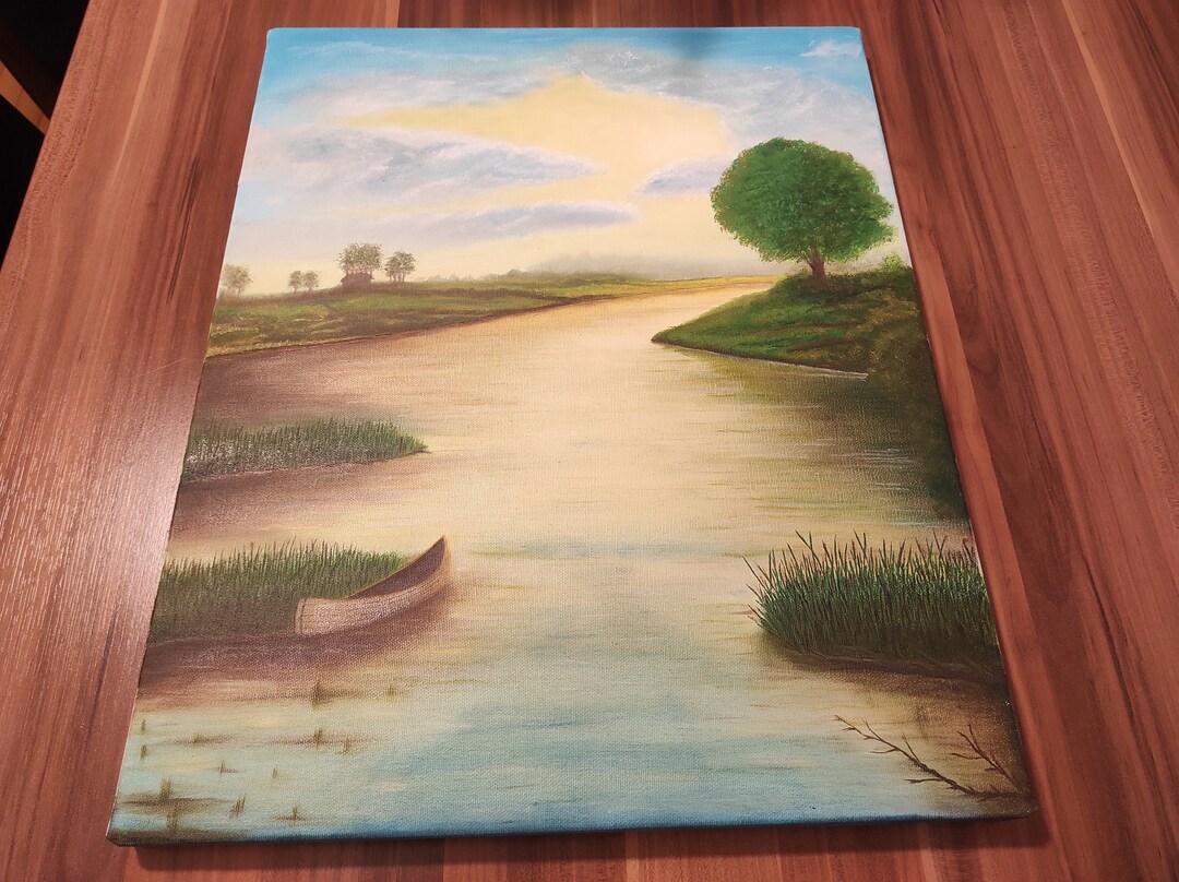 Canvas 50x40 Handmade Oil Painting - Etsy
