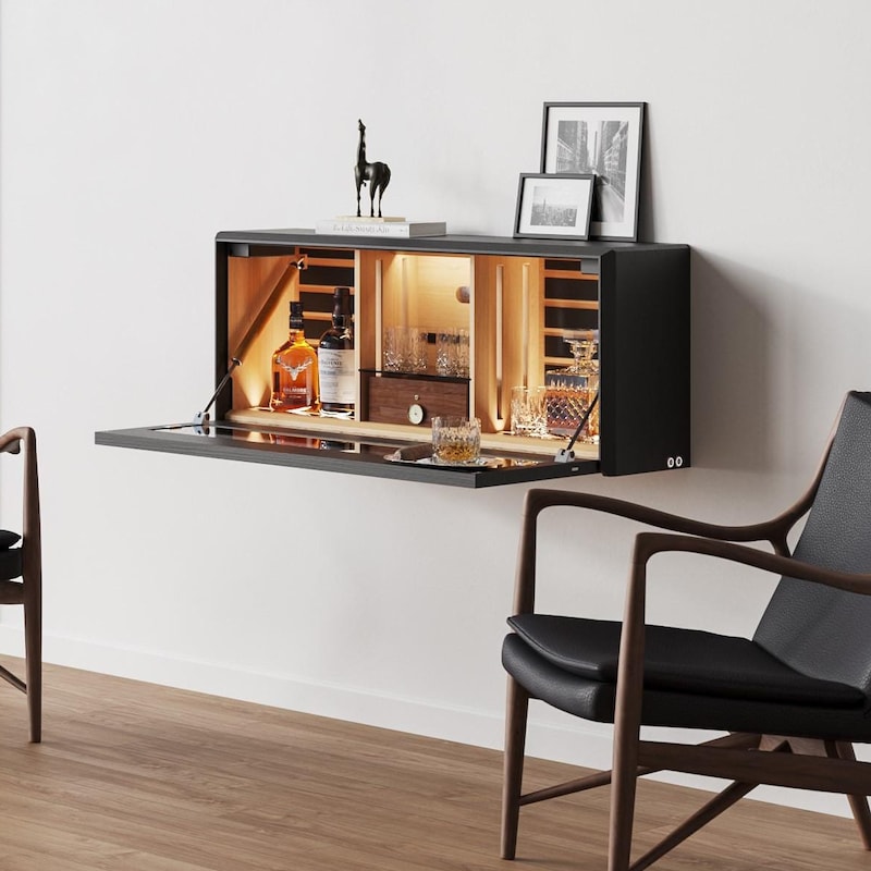 Wall Bar Cabinet - Etsy