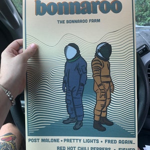 Bonnaroo Music Festival Poster - Etsy