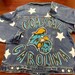Custom Hand Painted Jean Jacket - University Sorority School Fraternity ...