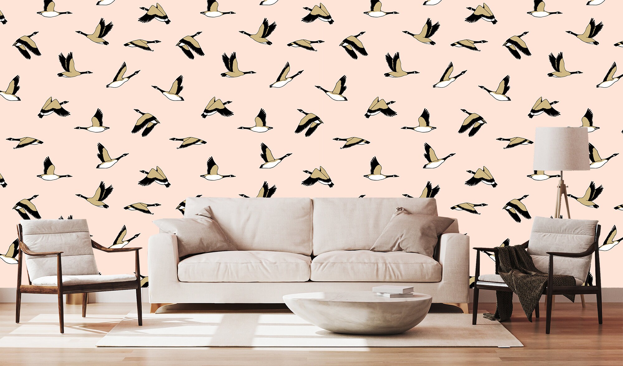 Elegant Flying Geese Wallpaper,geese in Flight Wallpaper,flying Geese ...