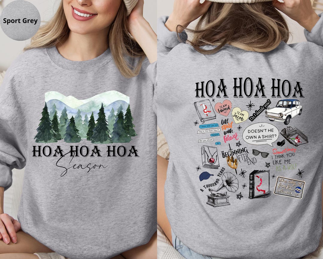 Twilight Hoa Hoa Hoa Season Sweatshirt Twilight Forks Washington ...