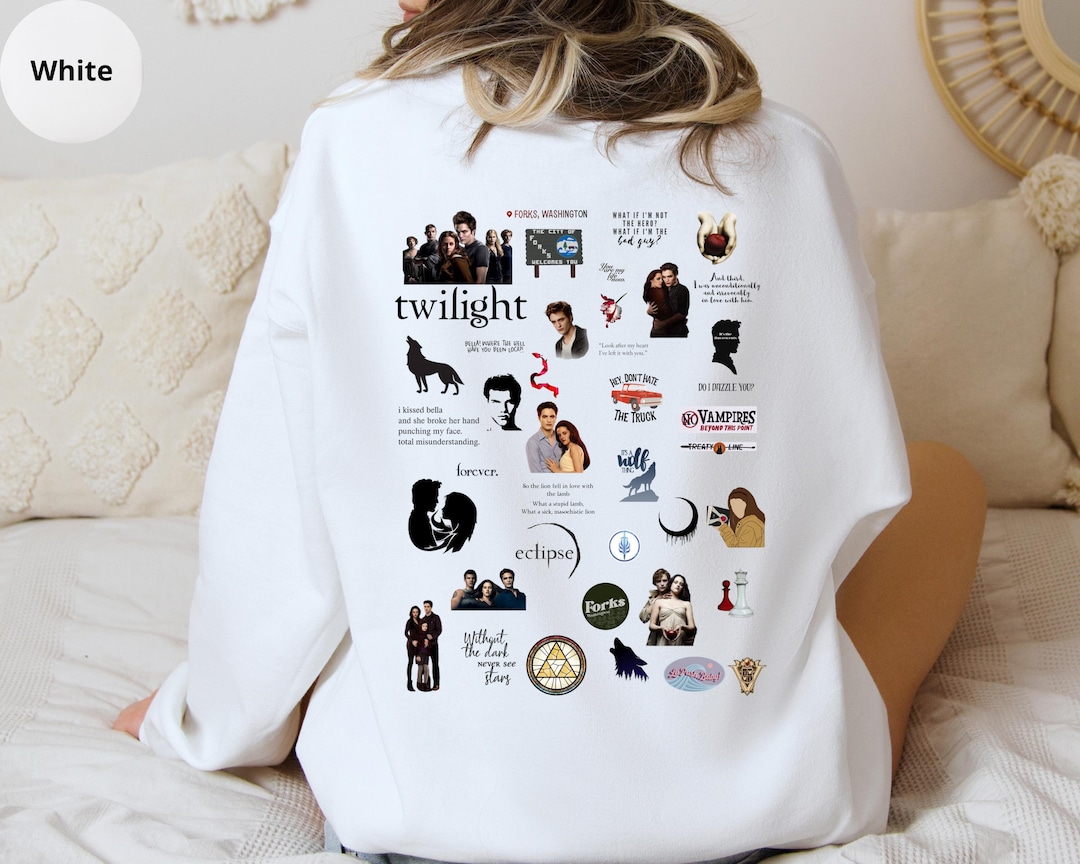 Twilight Symbols Sweatshirt Twilight Comfort Color Shirt Twilight Fan ...
