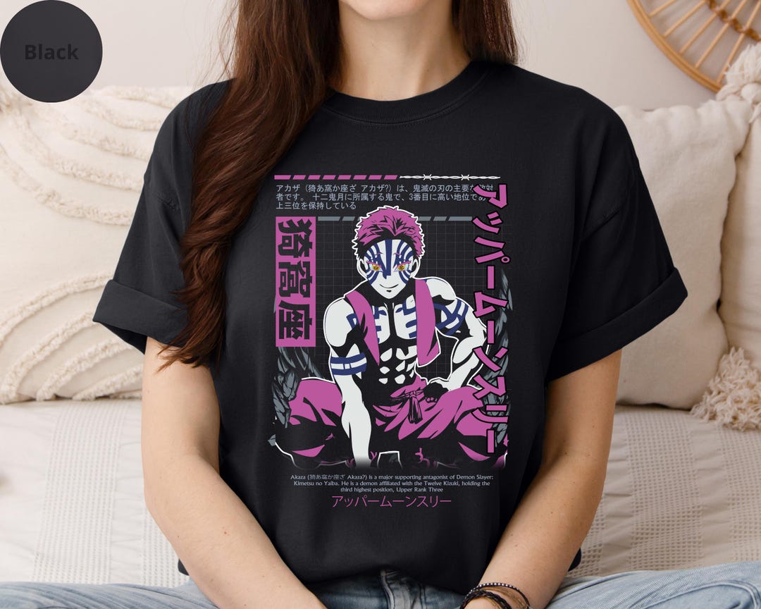 Comfort Colors Akaza Tee Demon Slayer Shirt Rengoku Vs Akaza Sweatshirt ...