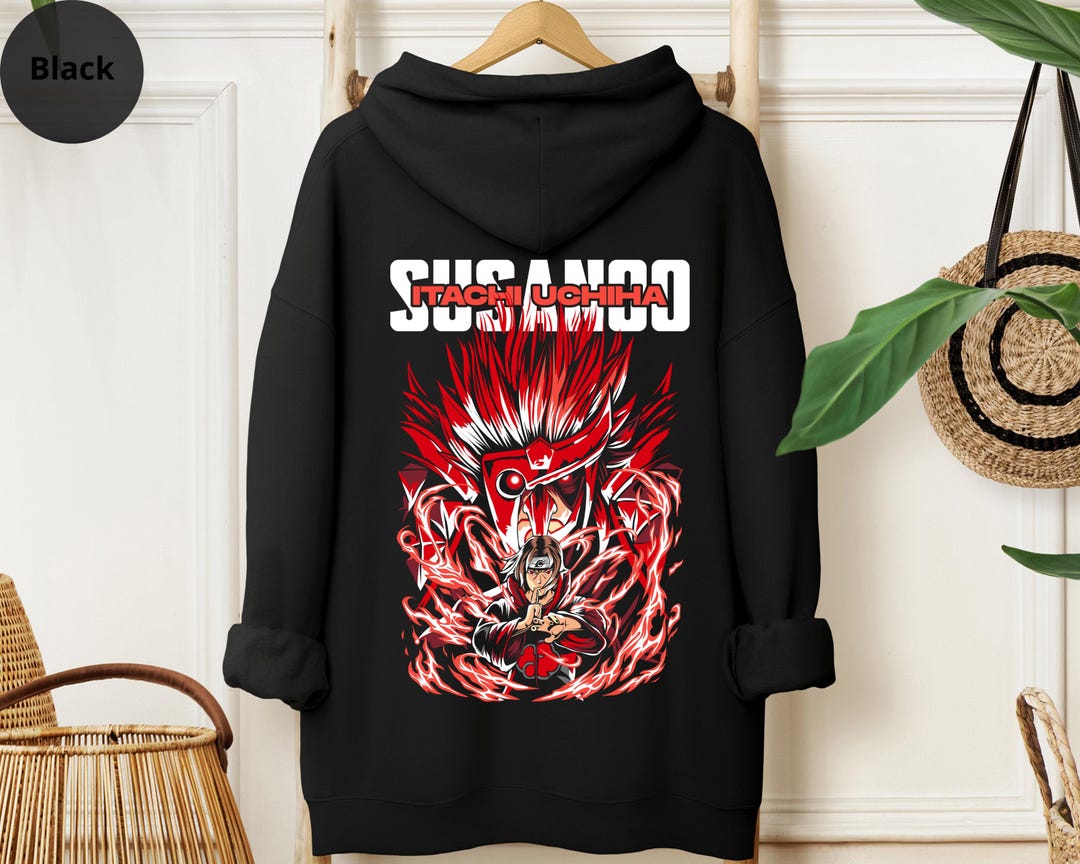 Uchiha Itachi Hoodie Naruto Shirt Manga Shirt Anime Stl Japanese ...