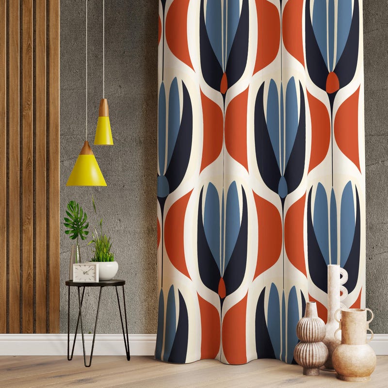 Country Tulip Curtains - Etsy