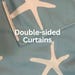 Abstract Face Curtains, Modern Art Drapes (custom Sizes Available) - Etsy