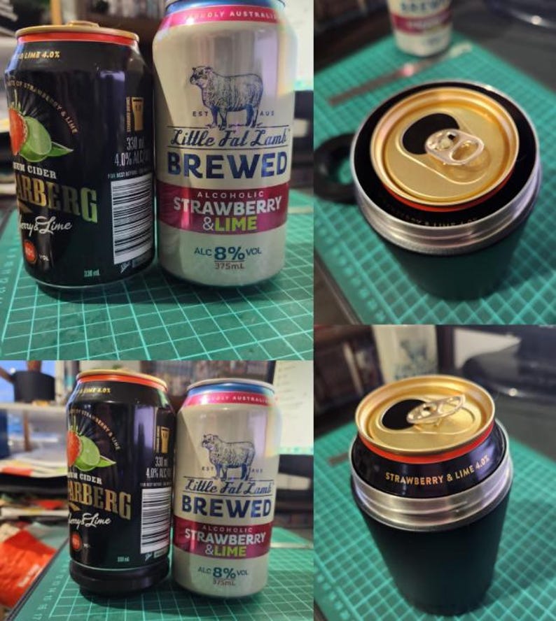 375ml YETI Cooler Adaptors for 2.0 Colster, to Suit Most Bottles and Cans From 200-500ml as ...