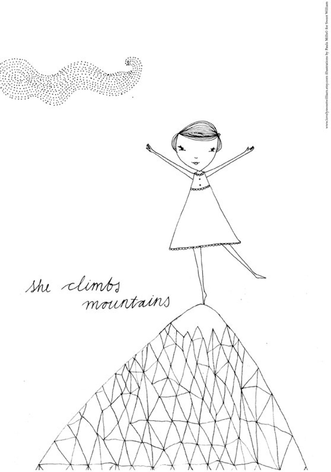 Colouring in Page Printable Illustration Instant Download Kids Craft ...