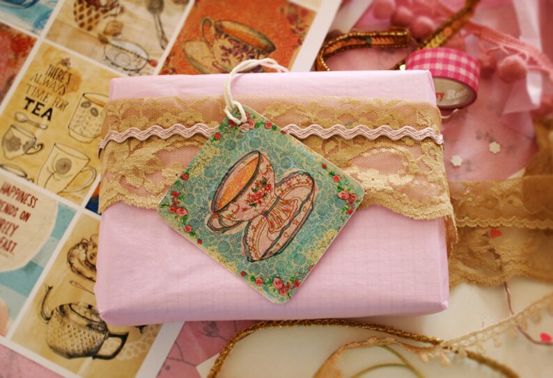 Tea Time Tags Instant Digital Download Set of 12 Printable - Etsy Canada