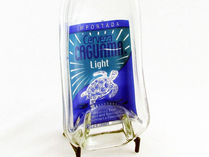 Sea Turtle Beer Bottle Cerveza CAGUAMA Light Beer Bottle - Etsy