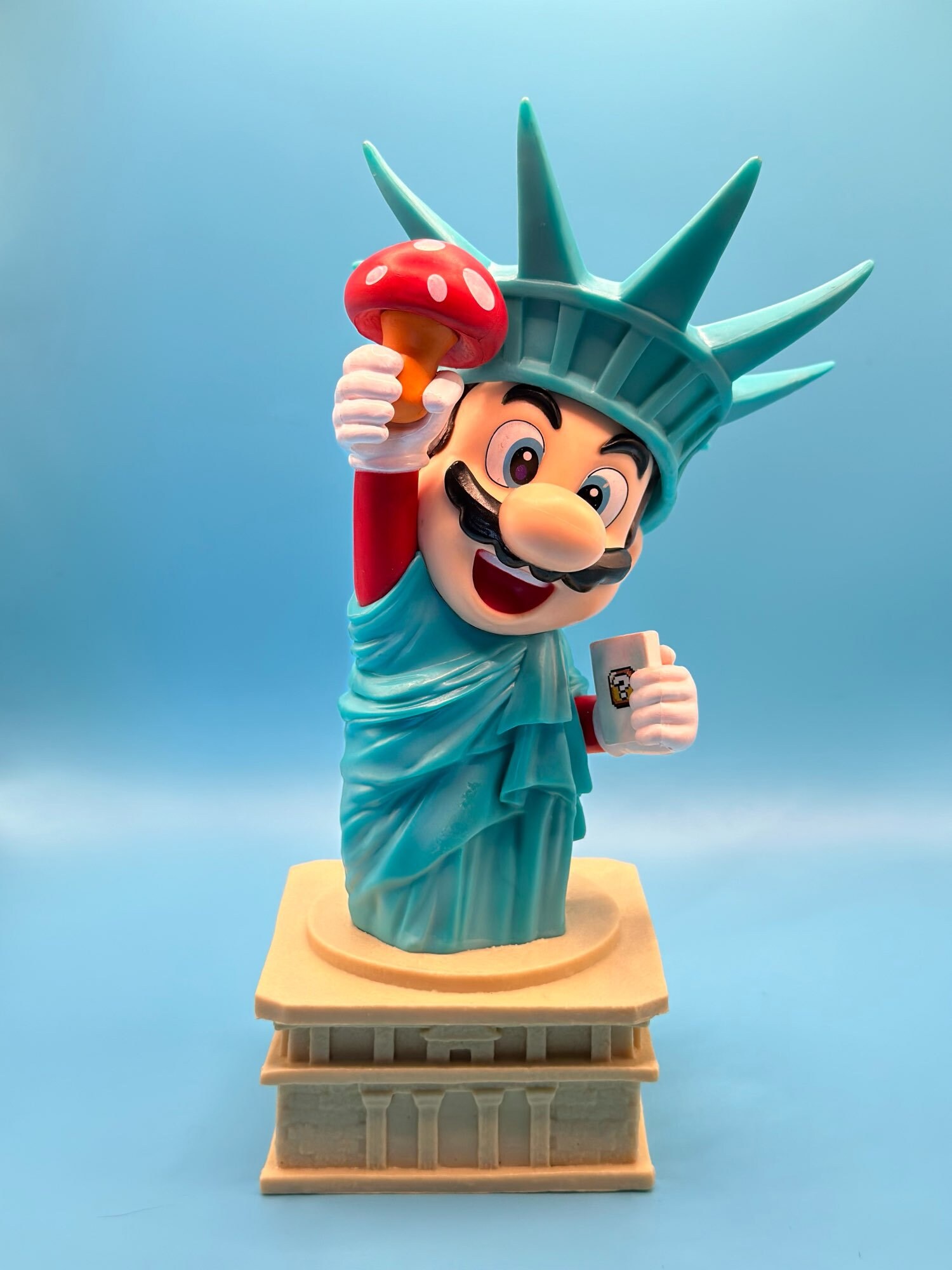 20cm Super Mario Princess Peach Statue - PVC Figure, Model Toys ...