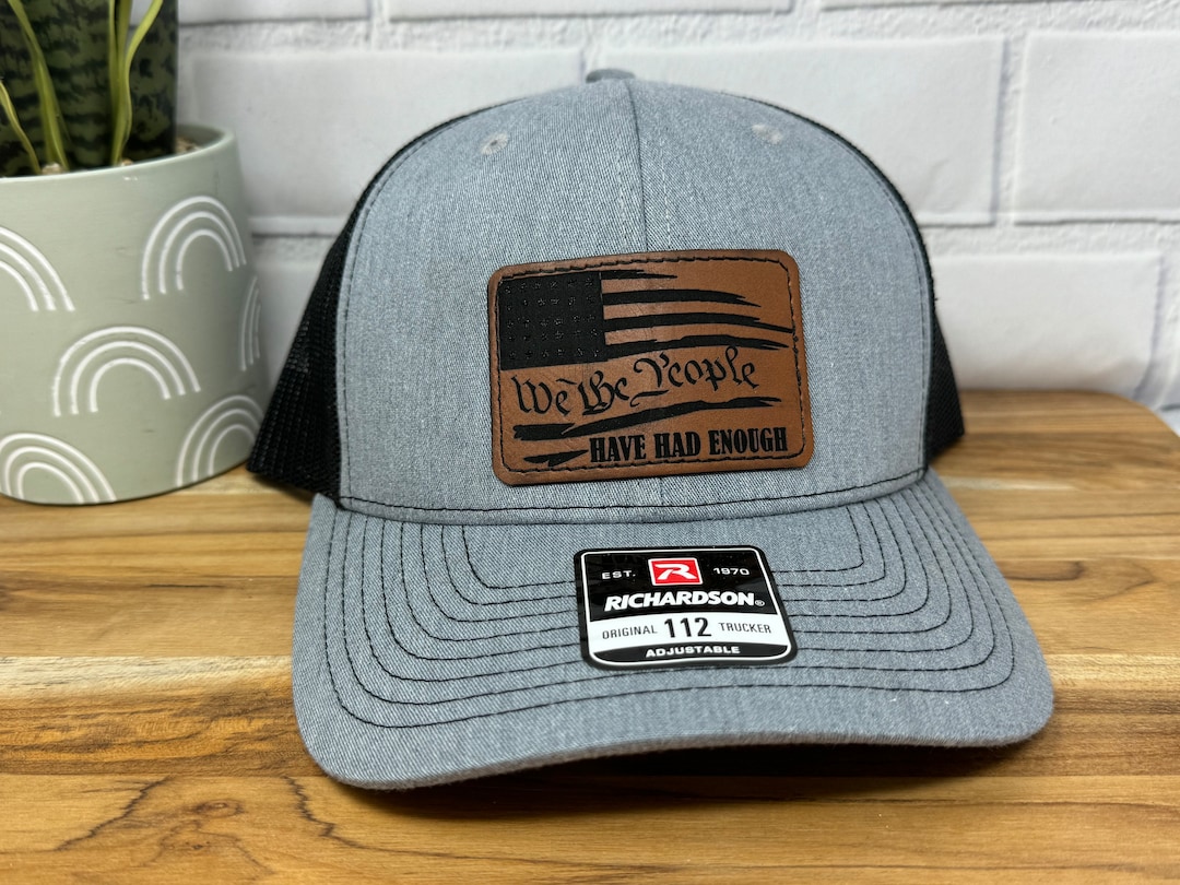 We the People Hat, We the People Have Had Enough Hat Felon, Red White ...
