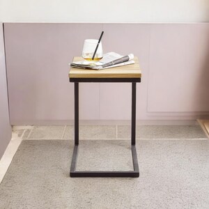 Laptop Coffee Table, Sofa C Solid Oak Table, Side Handmade Table - Etsy