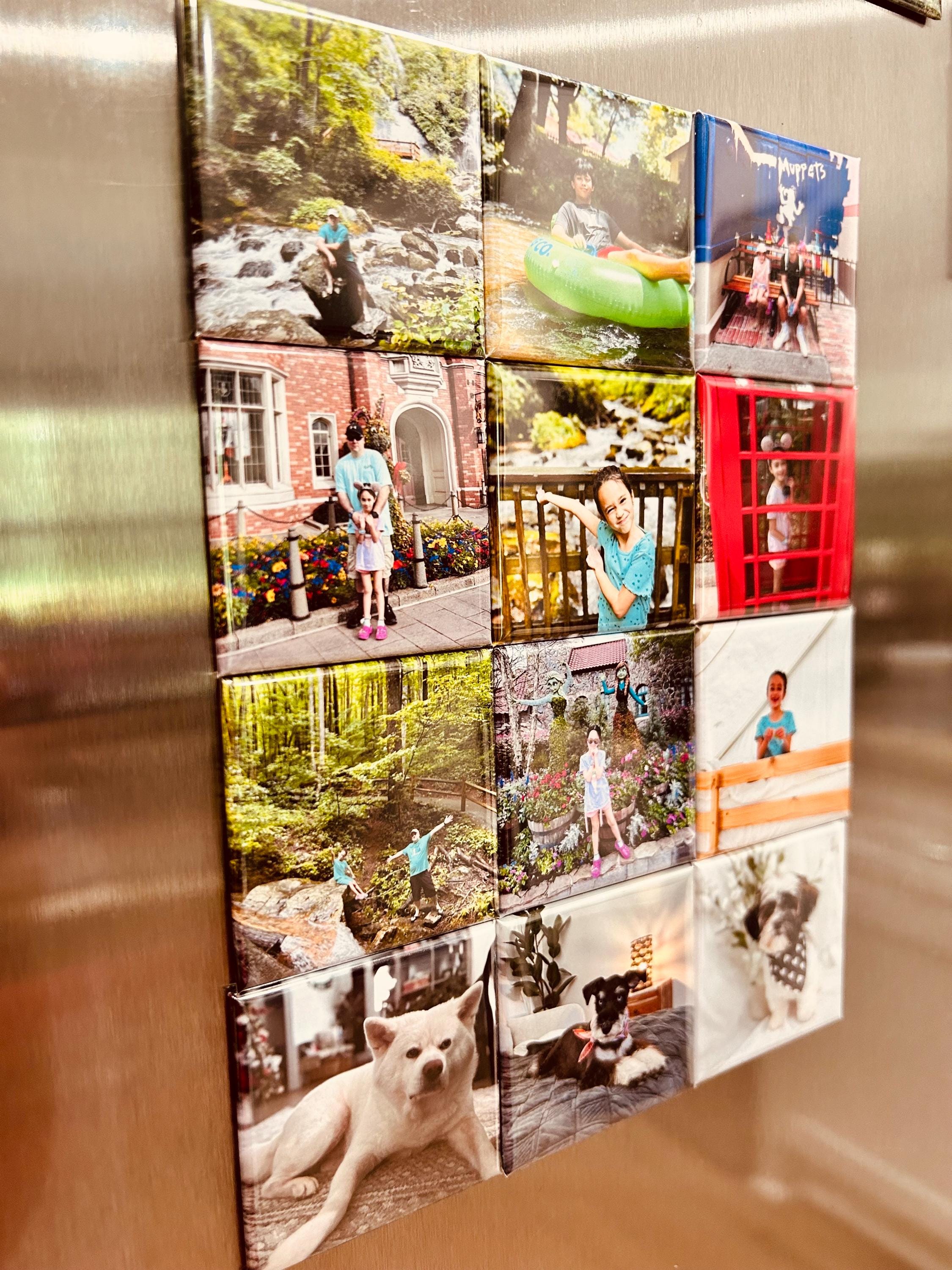 Custom Photo Magnets, Square Photo Magnets, Personalized Photo Magnets ...