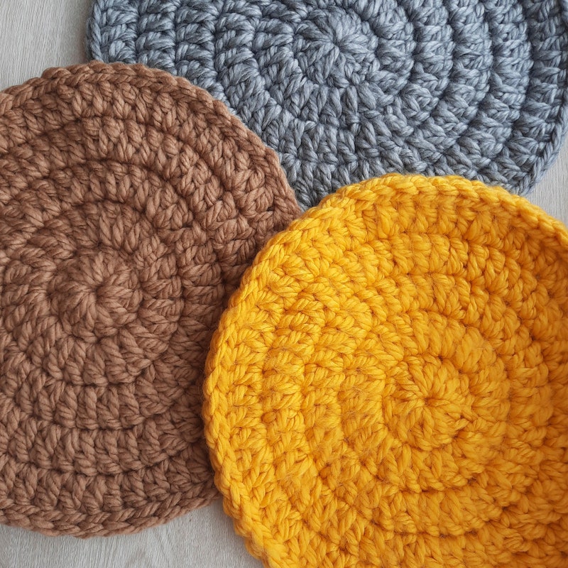 Crochet Stool Cover - Etsy Canada