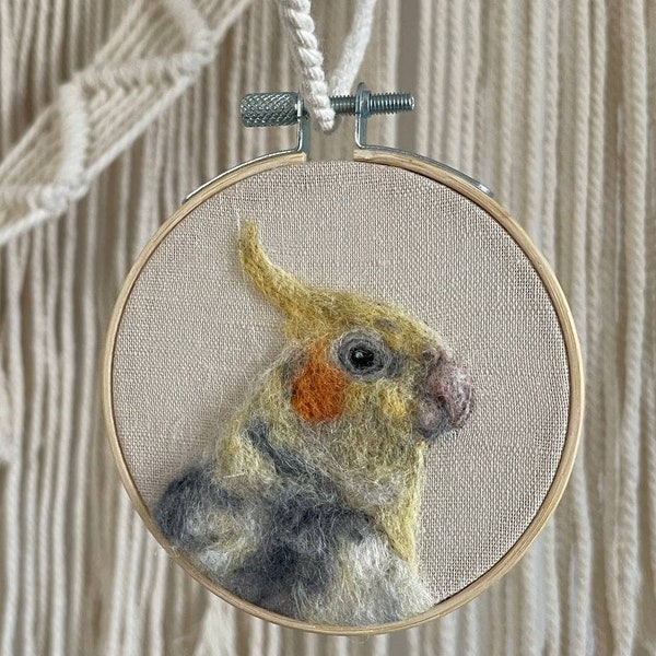 Needle Felted Parrot - Etsy