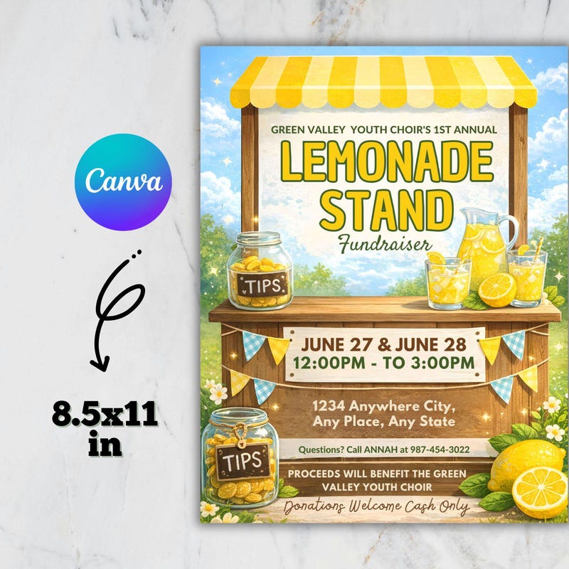 Lemonade Stand - Etsy