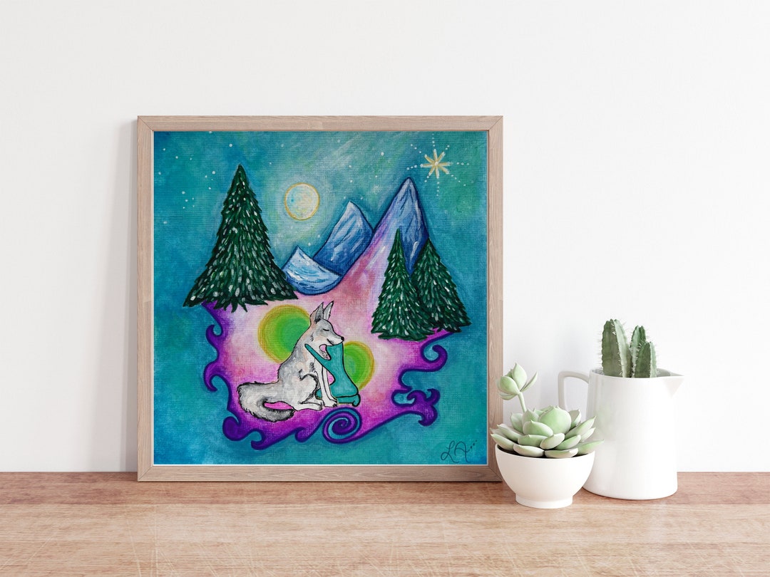 Dreaming With Wolf, Wolf Animal Art, Wolf Hug, Wolf Spirit, Wolves ...