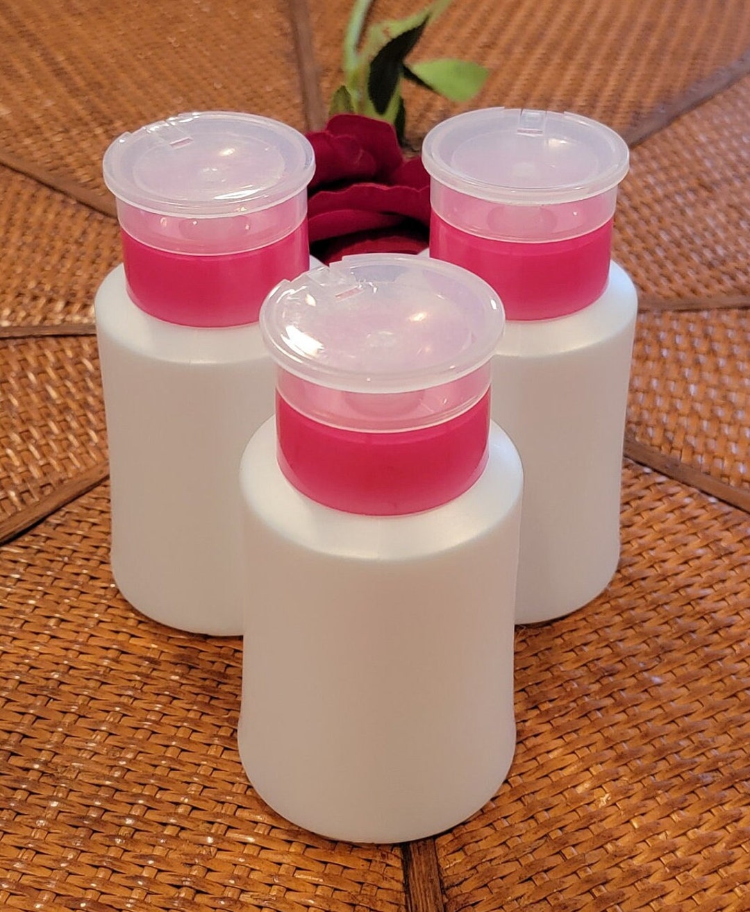 Pump Dispenser Bottle: 5oz Plastic Container for Acetone/cleanser - Etsy