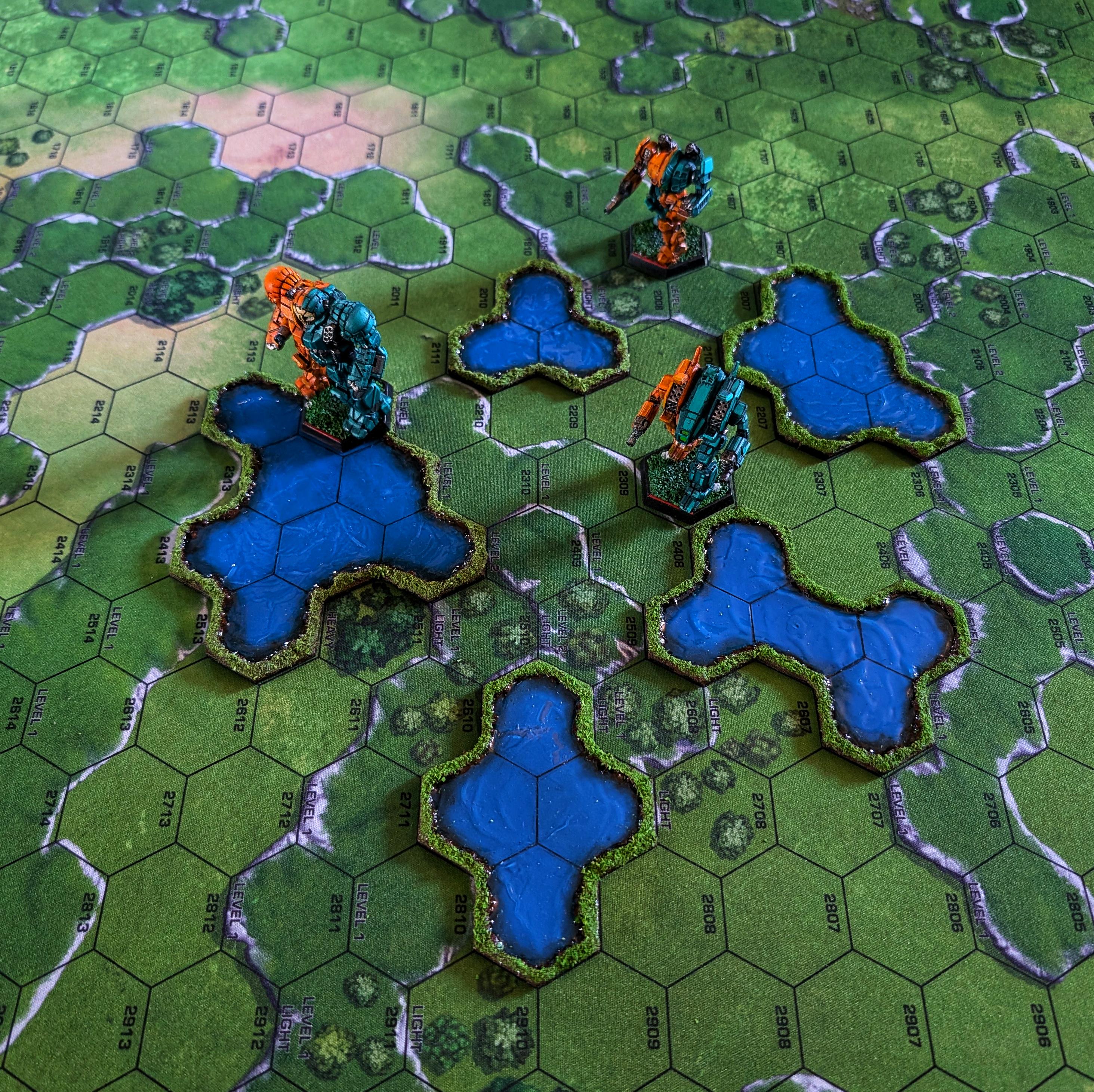 Battletech Full Lake Terrain - Etsy
