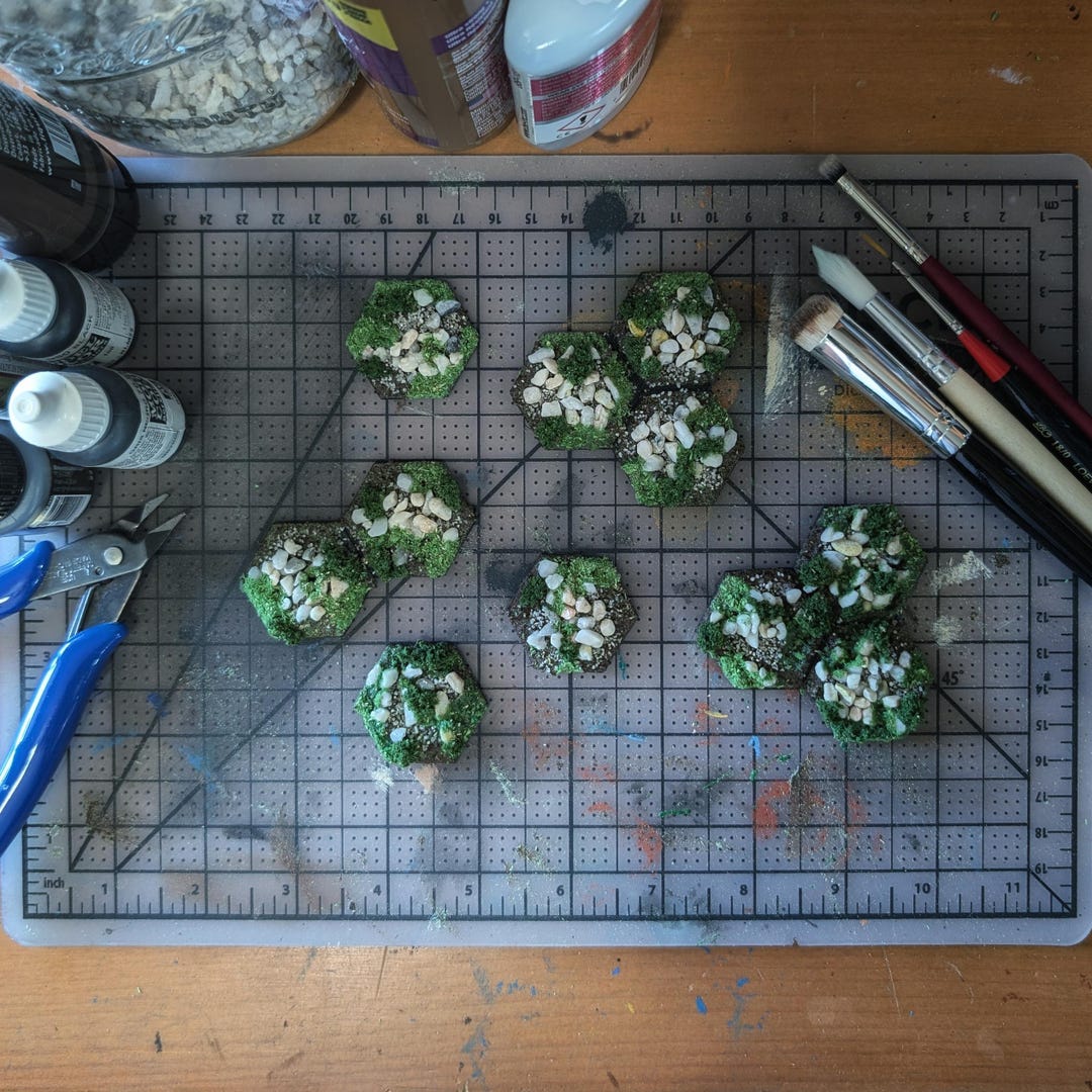 Battletech Half Rough Terrain - Etsy