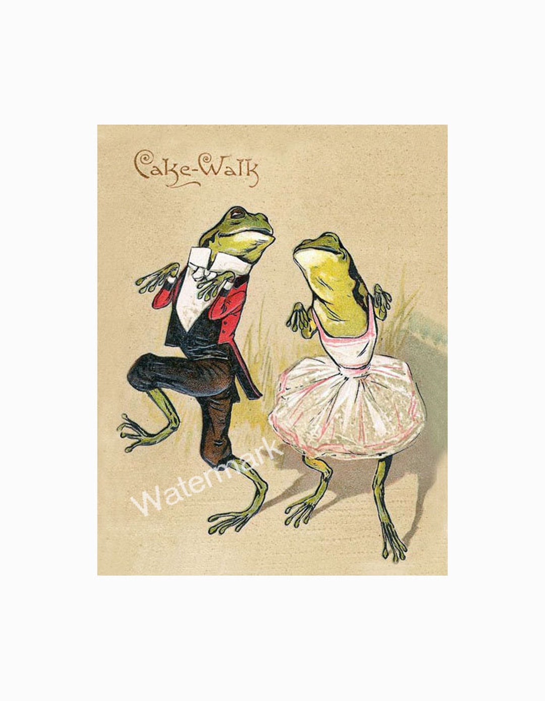 Frogs Dance Cake Walk New Fridge Kitchen Gift Magnet Free Shipping - Etsy