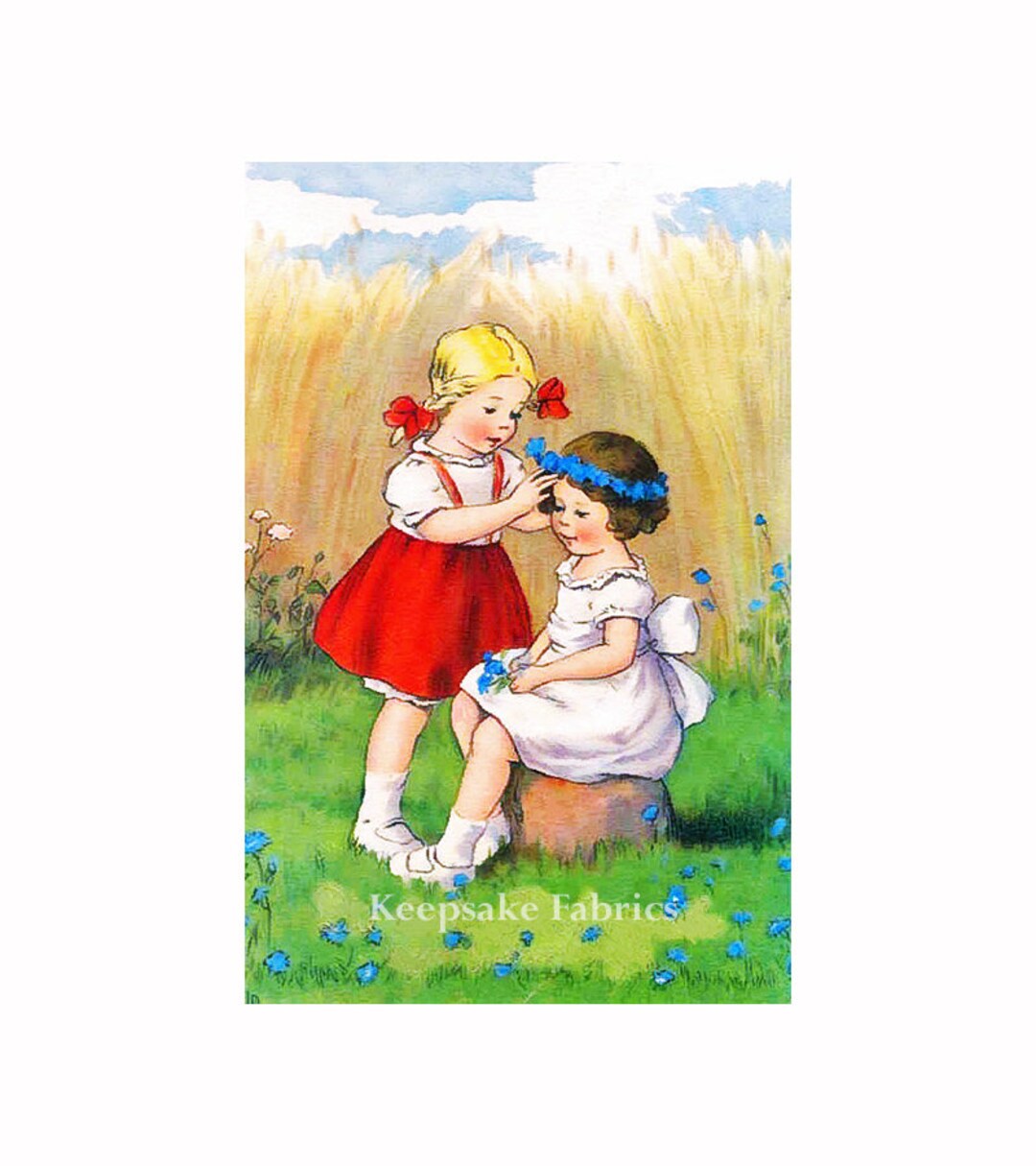 Best Friends Vintage Reproduction Fabric Crazy Quilt Block Free ...